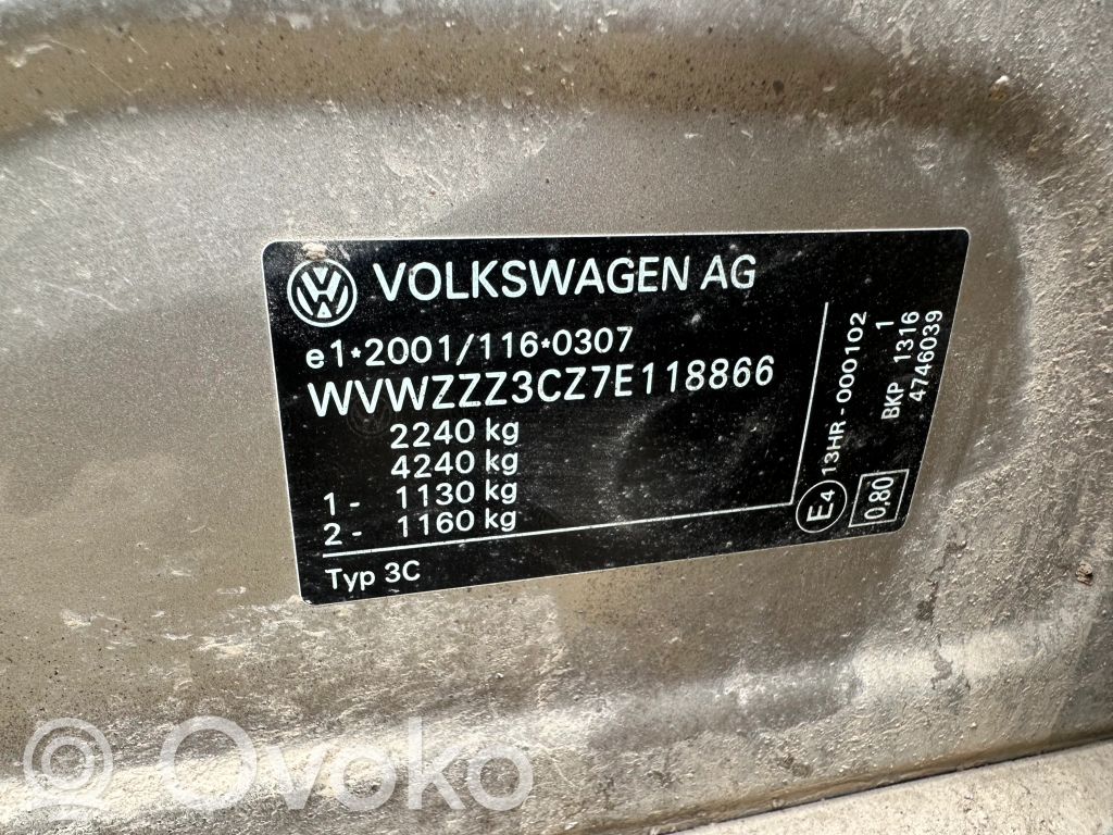 3C0807890A Volkswagen PASSAT B6 Support de montage de pare-chocs avant ...