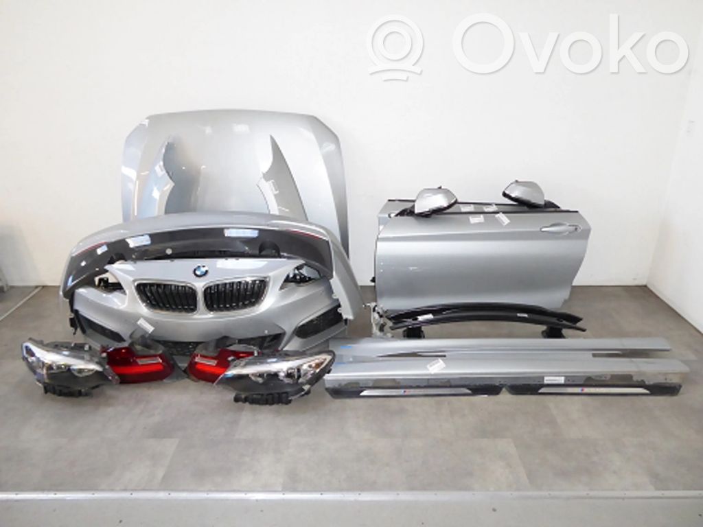 51135a3d003 BMW 2 F22 F23 Grille calandre supérieure de pare-chocs ...